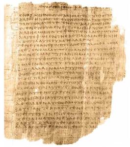𝔓66 – The Earliest Known NT Manuscript Containing John 1. “In the ...